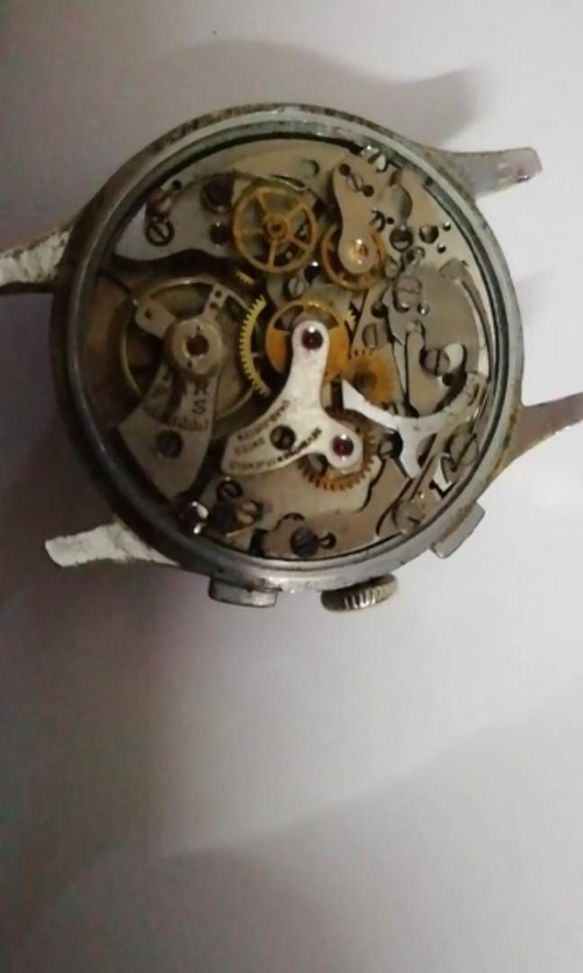 Vintage swiss made orator chronograph watch for repair, Men's Fashion ...