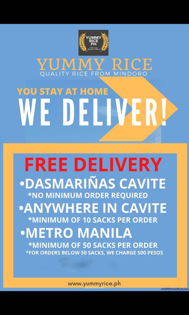 YUMMY RICE MINDORO RICE DINURADO RICE, Food & Drinks, Fresh Produce on ...