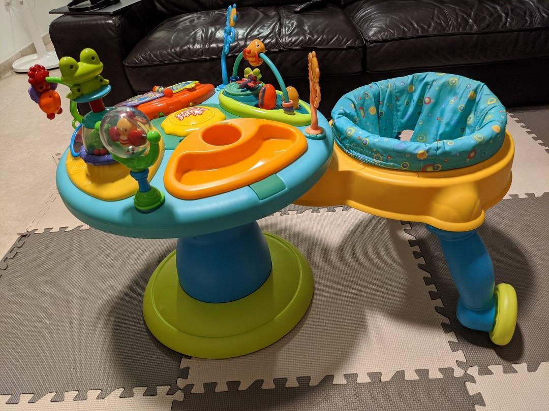 3 in 1 Bright Stars Around We Go Activity Center, Babies & Kids, Infant ...