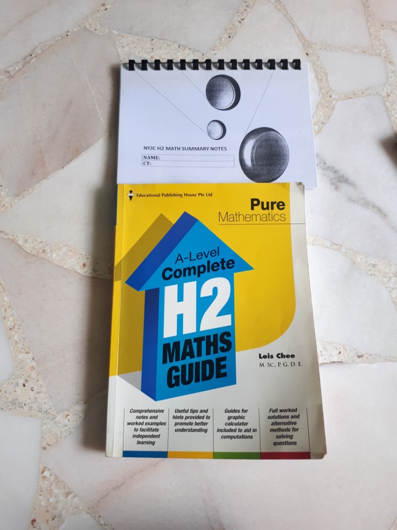 A Level Complete H2 Maths Guide, Hobbies & Toys, Books & Magazines ...