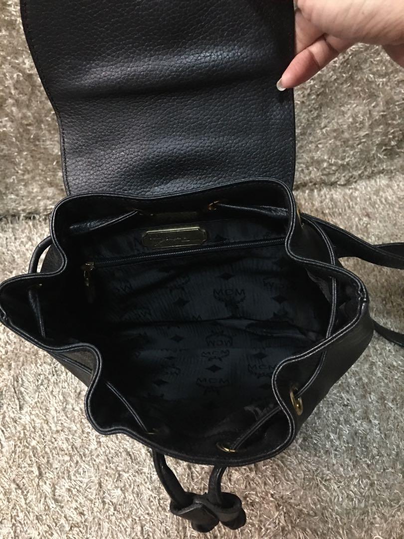 Authentic/Original MCM germany leather backpack, Luxury, Bags & Wallets ...