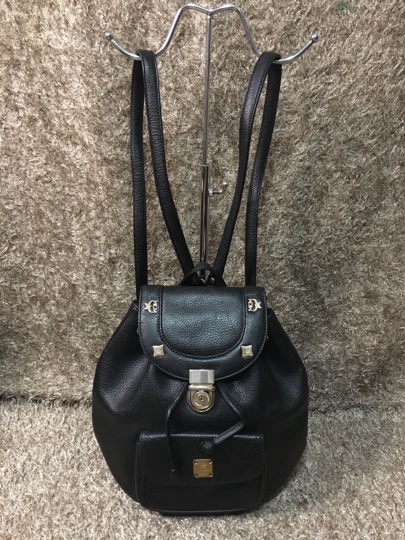 Authentic/Original MCM germany leather backpack, Luxury, Bags & Wallets ...