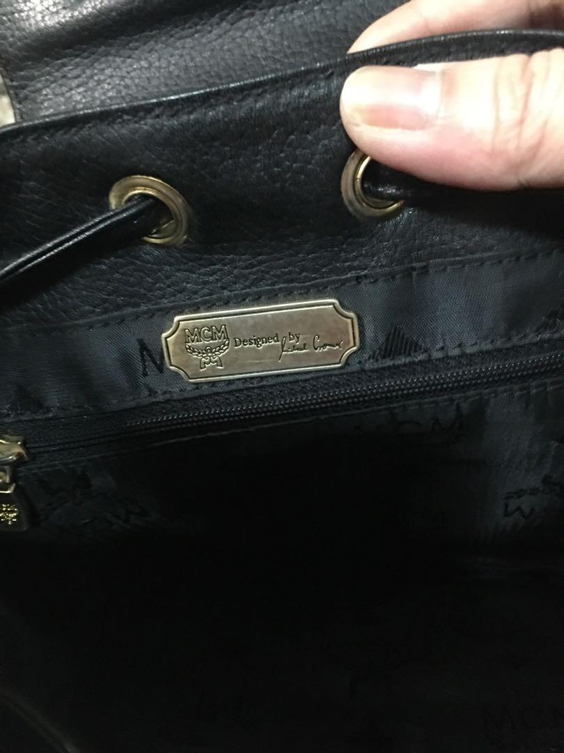 Authentic/Original MCM germany leather backpack, Luxury, Bags & Wallets ...