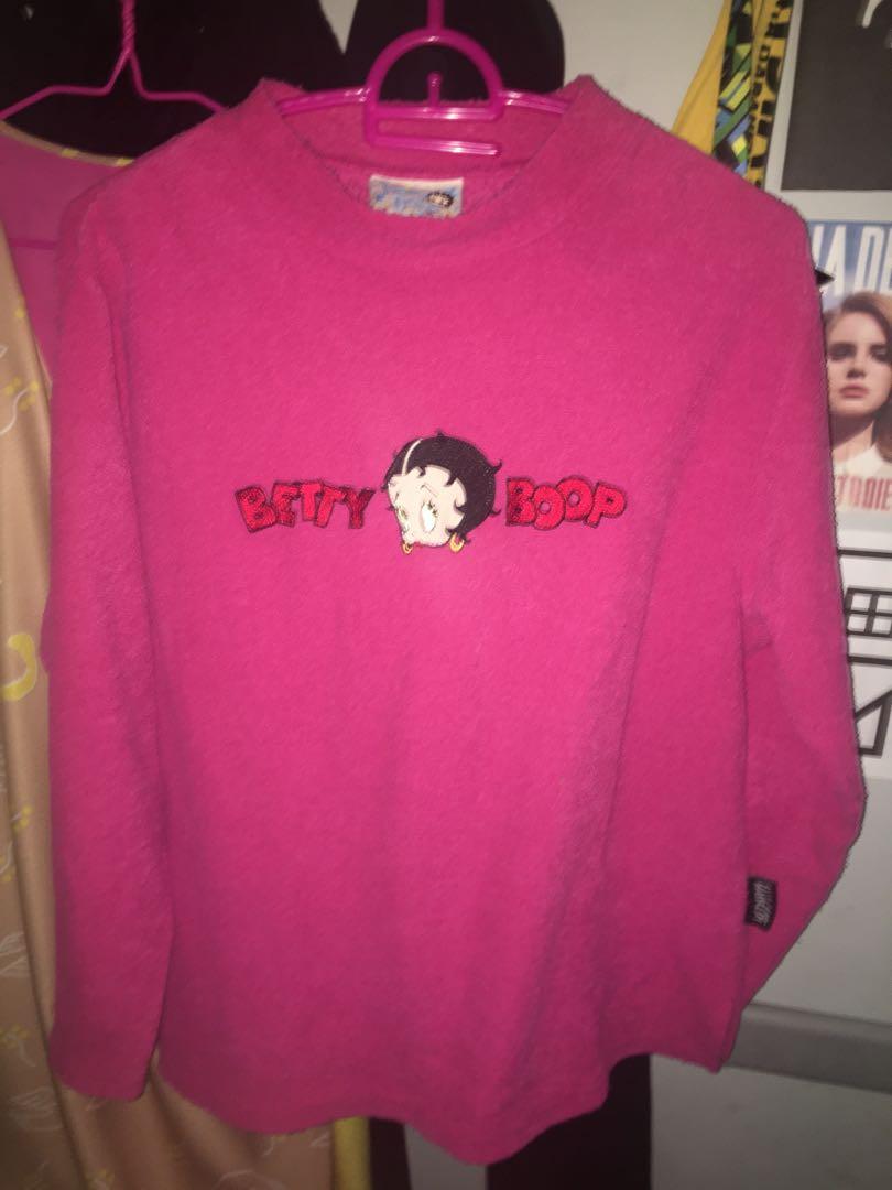 Betty Boop Vintage Original With Tags Womens Fashion Tops