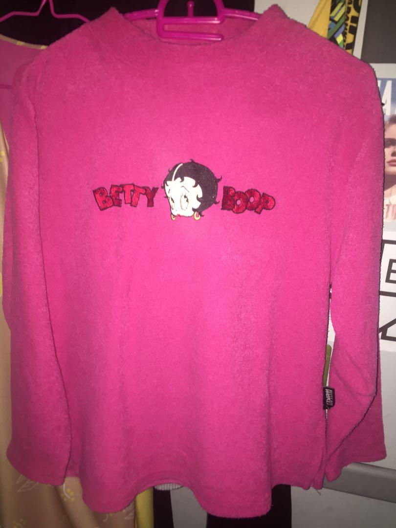 Betty Boop Vintage Original With Tags Womens Fashion Tops