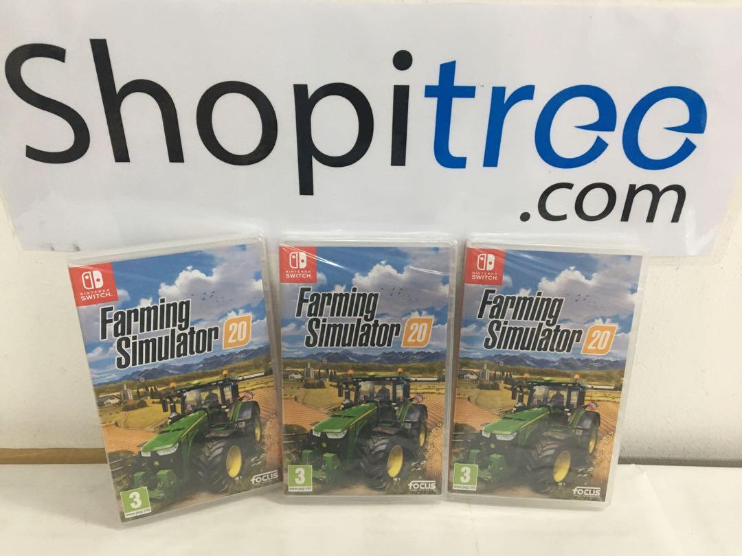 (Brand New) NINTENDO SWITCH FARMING SIMULATOR 20, Toys & Games, Video ...