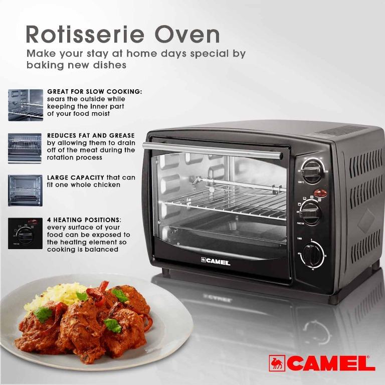 Camel Electric Oven 30L, TV & Home Appliances, Kitchen Appliances ...