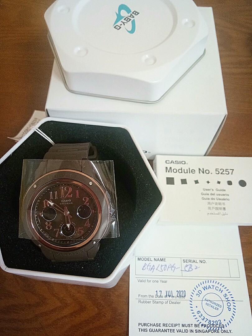 Casio Baby -G :module No. 5257, Women's Fashion, Watches on Carousell