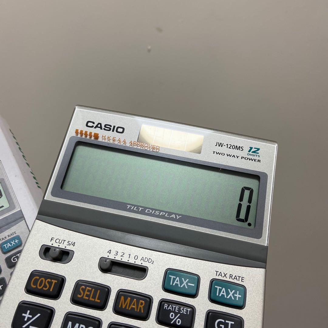 Casio jw 120 ms dse hkeaa approved bafs 會計 calculator 計數機 計算機, 興趣及遊戲, 手作＆自家設計, 文具 - Carousell