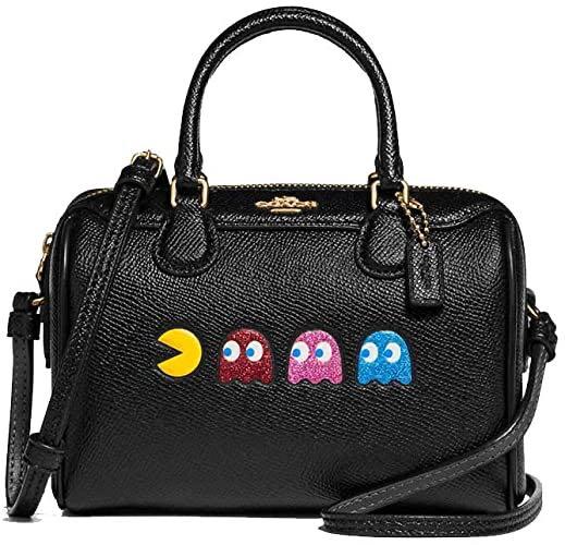 Coach Pac-Man leather Micro Bennet 72907, Women's Fashion, Bags ...