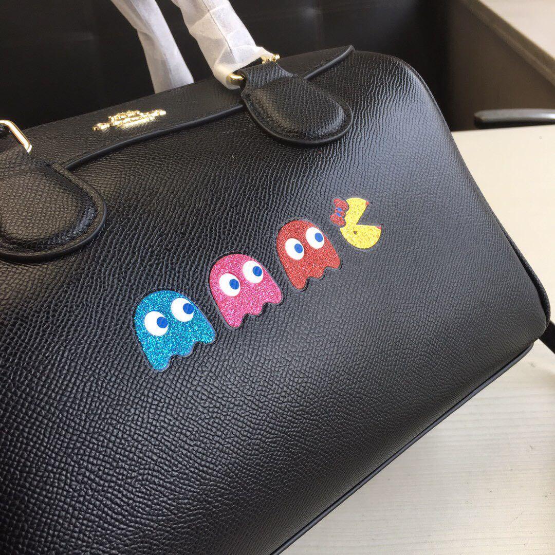 Coach Pac-Man leather Micro Bennet 72907, Women's Fashion, Bags ...