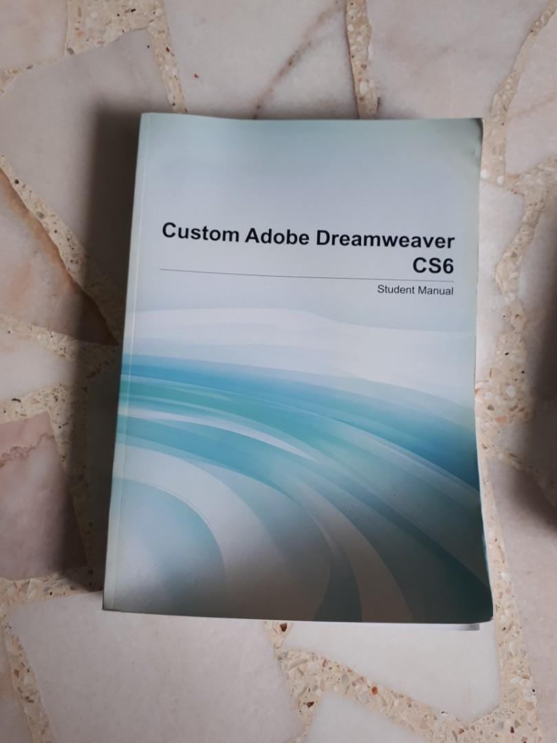 Custom Adobe Dreamweaver CS6 textbook, Hobbies & Toys, Books ...