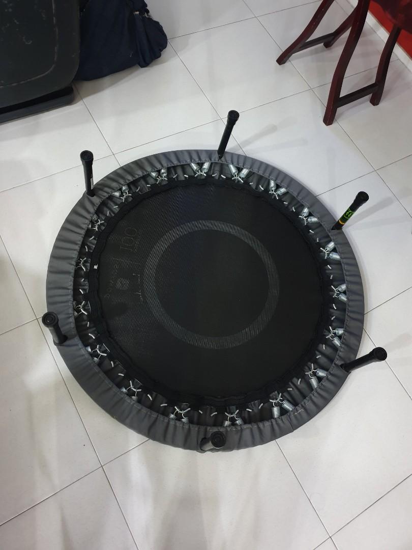 Decathlon domyos 100 trampoline kids jumping exercise, Sports Equipment ...