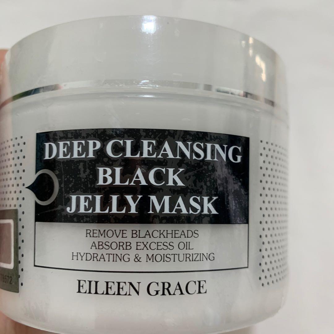 Deep Cleaning Black Jelly Mask (300ml), Beauty & Personal Care, Face ...