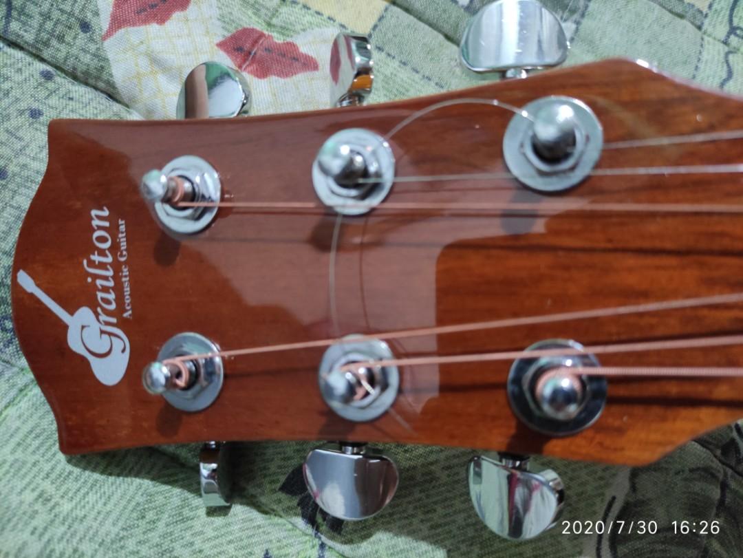Grailton Acoustic guitar, Hobbies & Toys, Music & Media, CDs & DVDs on ...
