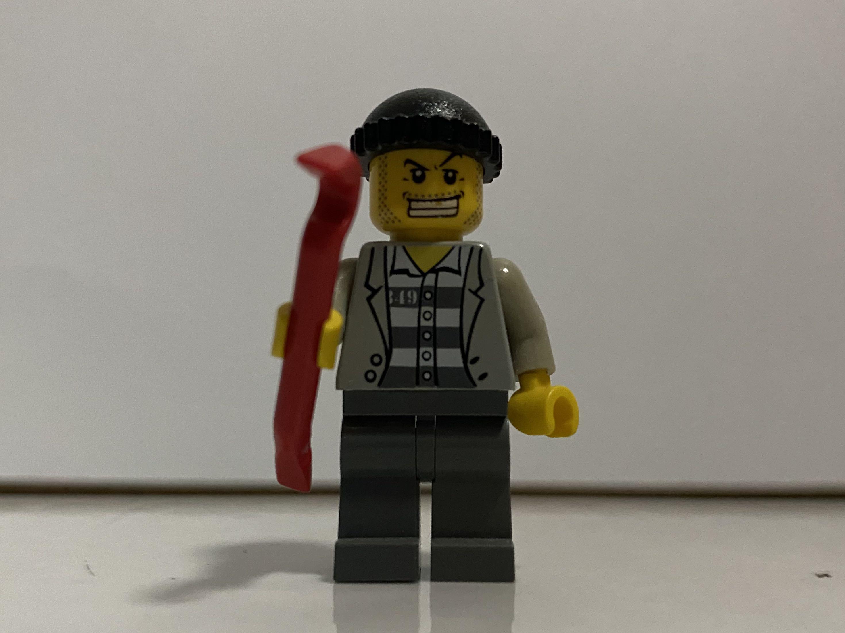 LEGO Robber Minifigure, Hobbies & Toys, Toys & Games on Carousell