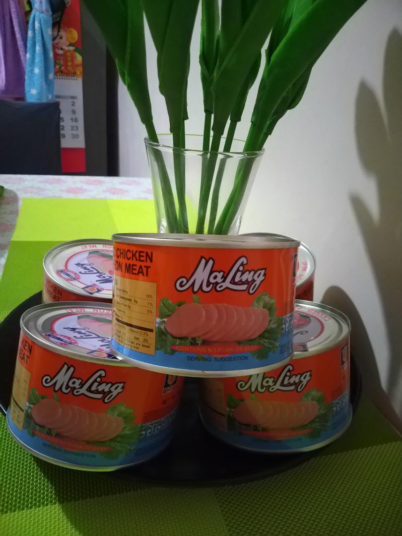MaLing Canned Luncheon Meat, Food & Drinks, Local Eats on Carousell