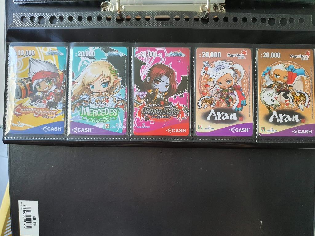 MapleStory Prepaid Card, Video Gaming, Gaming Accessories, Game Gift ...