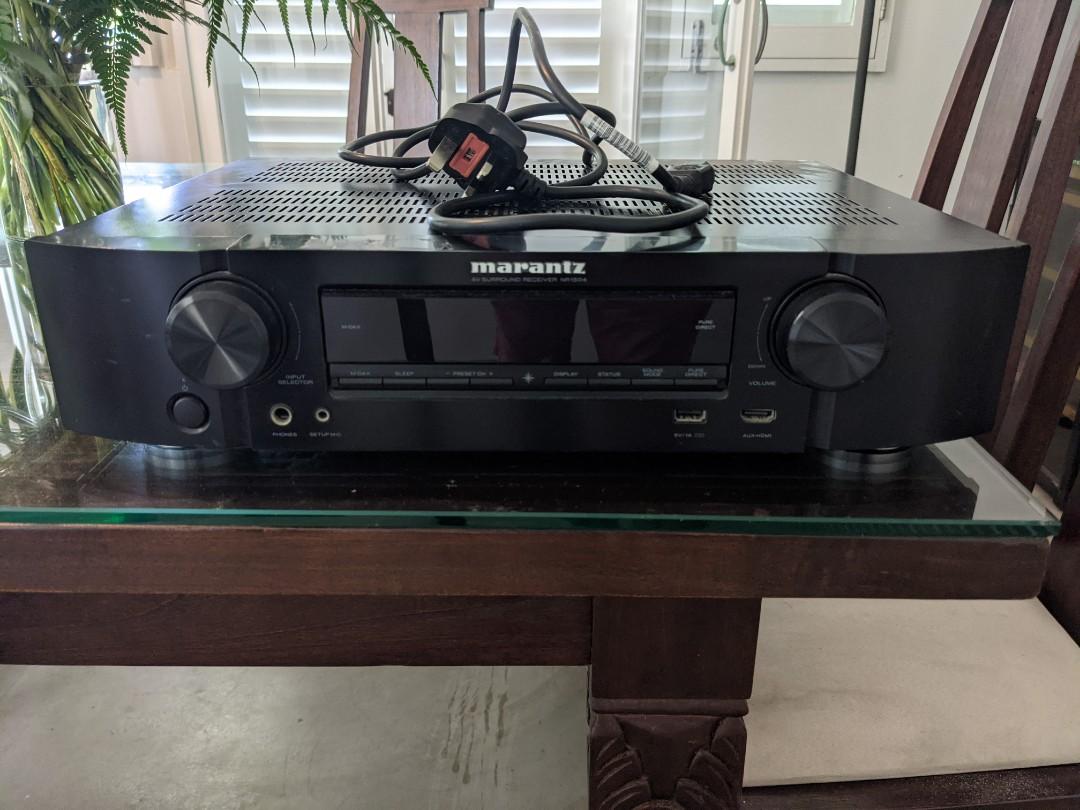 Marantz NR1504 AV Receiver, Electronics, Audio on Carousell