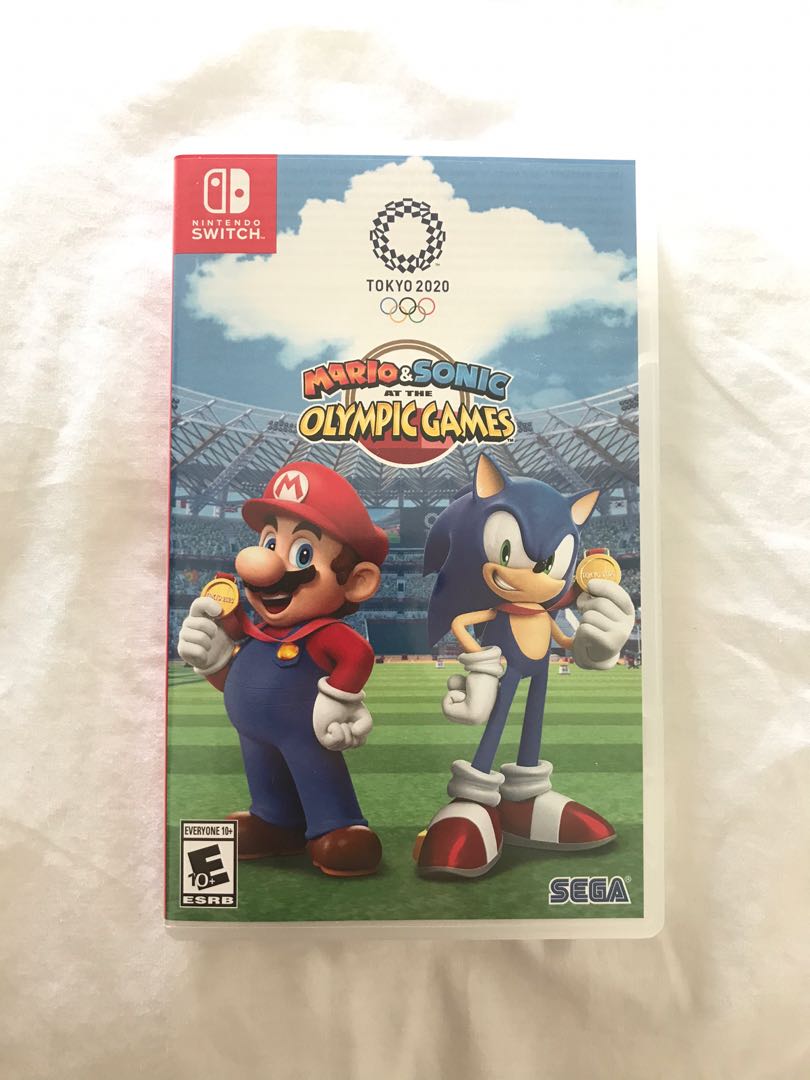 Mario and Sonic Olympic (pristine) Nintendo Switch Game, Video Gaming ...