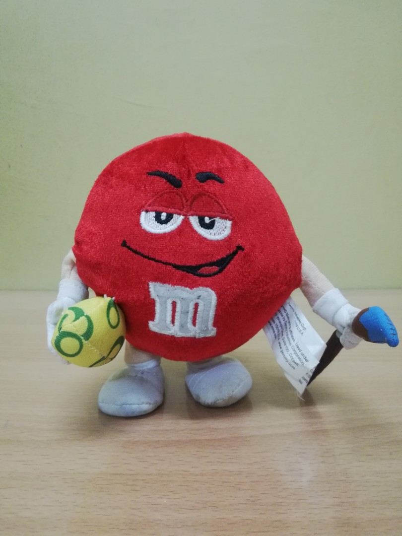 M&Ms plush animated musical EASTER dancing Red M&M, Hobbies & Toys ...
