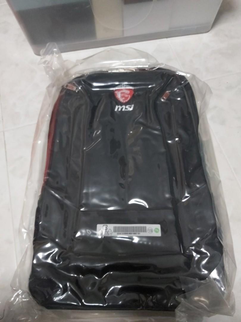 MSI Backpack, Men's Fashion, Bags, Backpacks on Carousell
