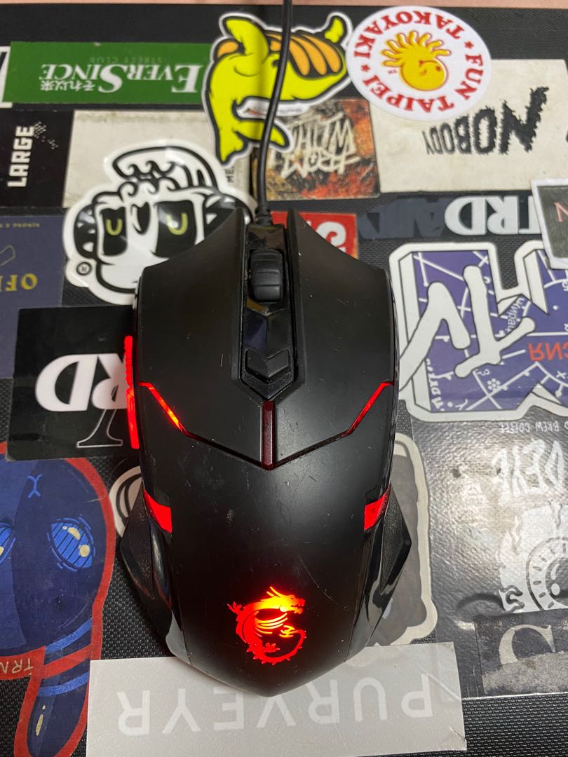 MSI Interceptor DS B1 Gaming Mouse, Computers & Tech, Parts ...