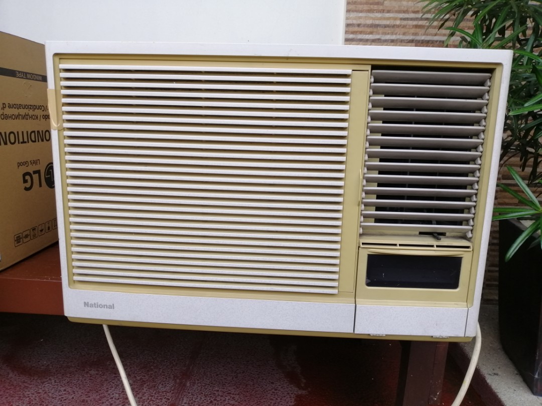 National 1HP Window Aircon, TV & Home Appliances, Air Conditioning and ...