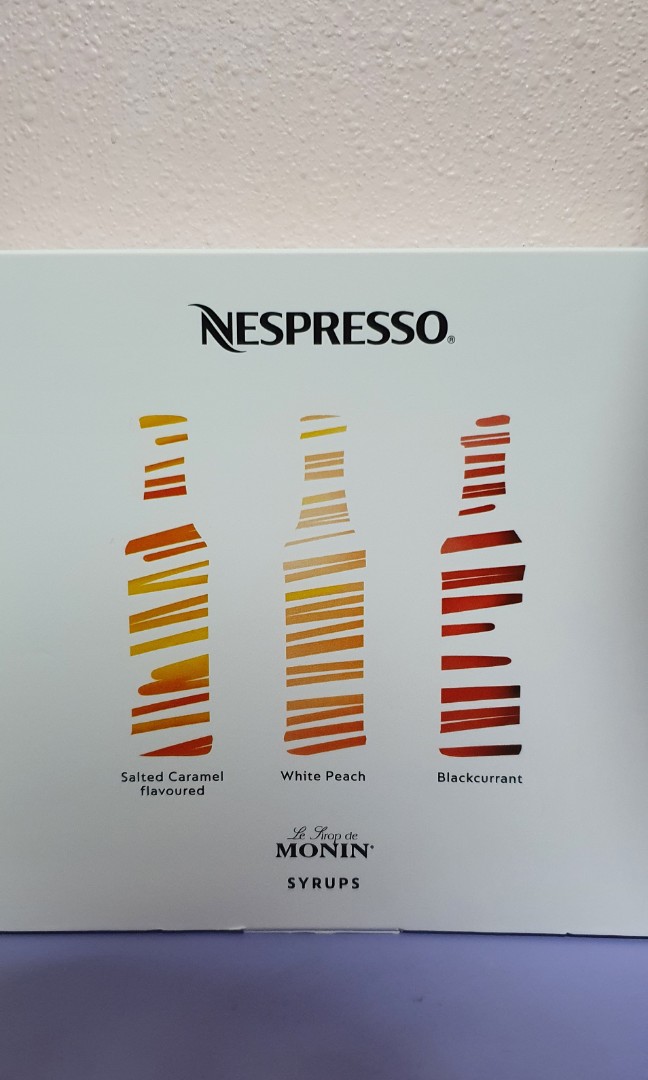 Nespresso syrups, Food & Drinks, Beverages on Carousell