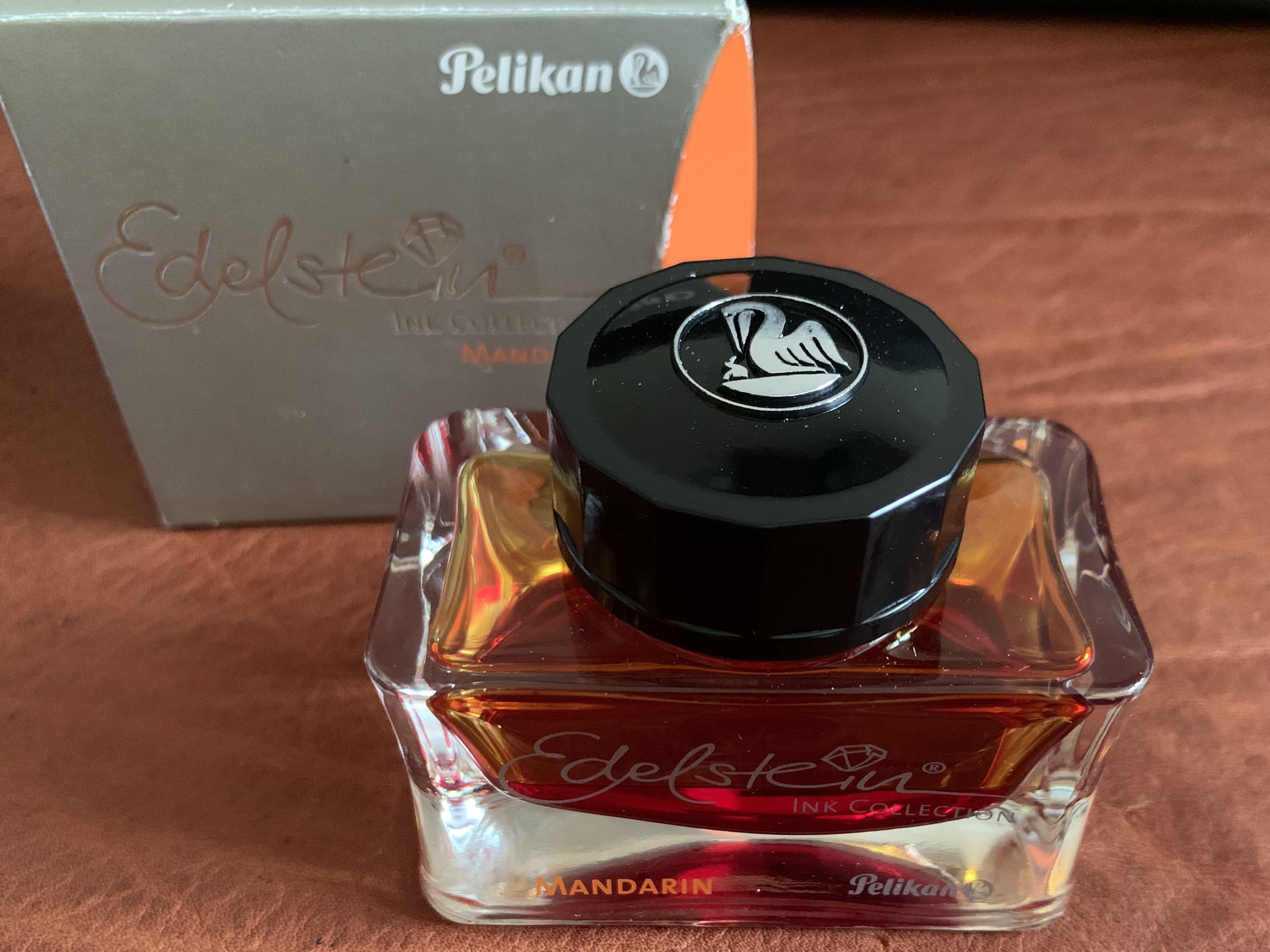 Omas Orange and Pelikan Edelstein Mandarin Fountain Pen Ink, Everything ...