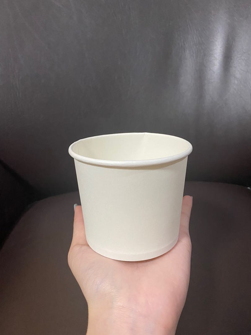 Paper Bowl 320cc No Lids, Food & Drinks, Spice & Seasoning on Carousell