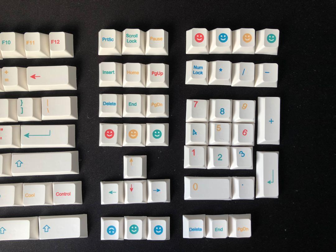 PBT Cool Kids Keycap Set, Computers & Tech, Parts & Accessories ...