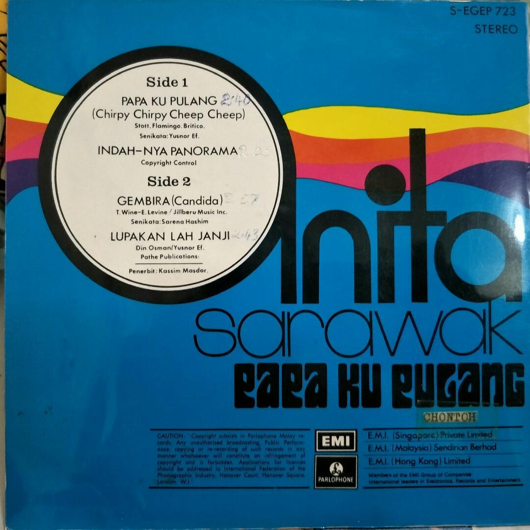 Piring hitam ep Anita sarawak dan ismail harun, Hobbies & Toys ...