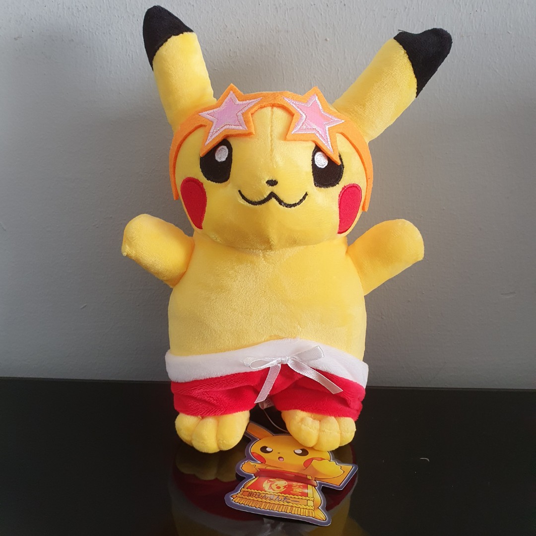 Pokemon Go Pocket Monster Pikachu Soft Toy Plush, Hobbies & Toys, Toys ...