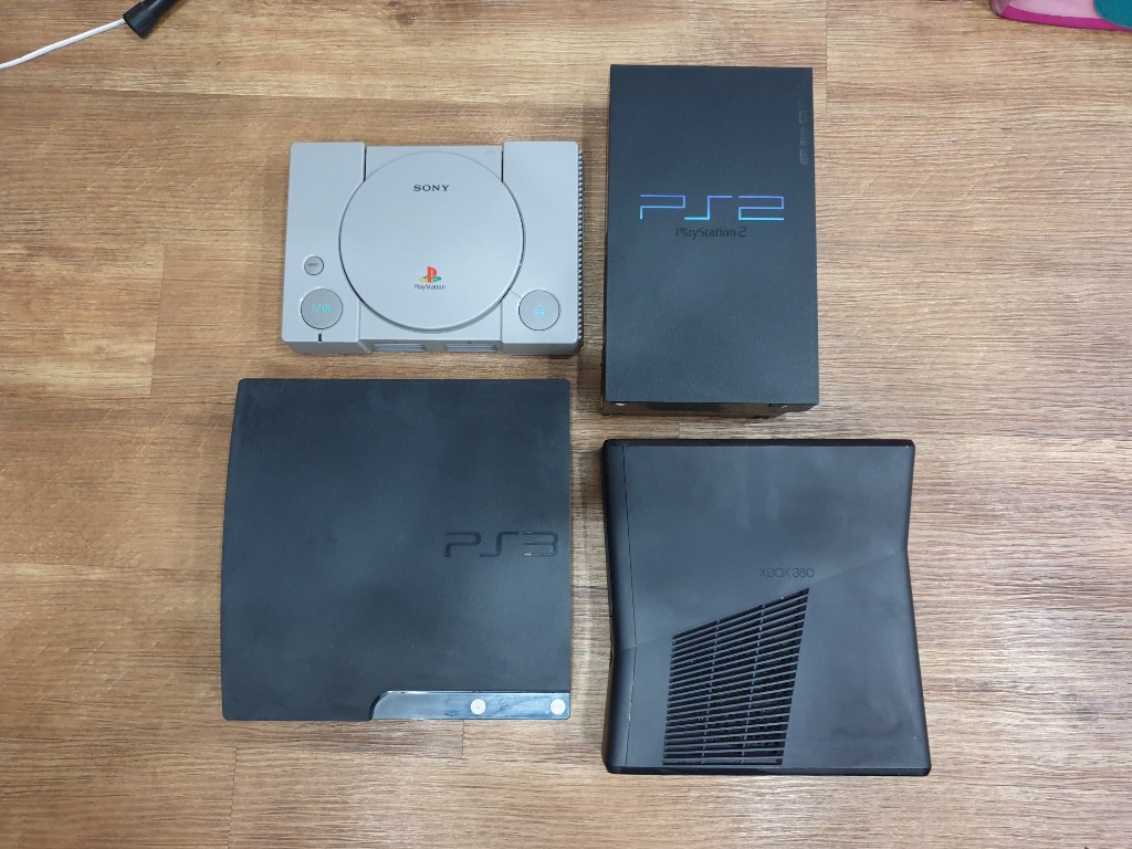 PS1 PS2 PS3 XBOX360 with free TV Console, Video Gaming, Video Game ...