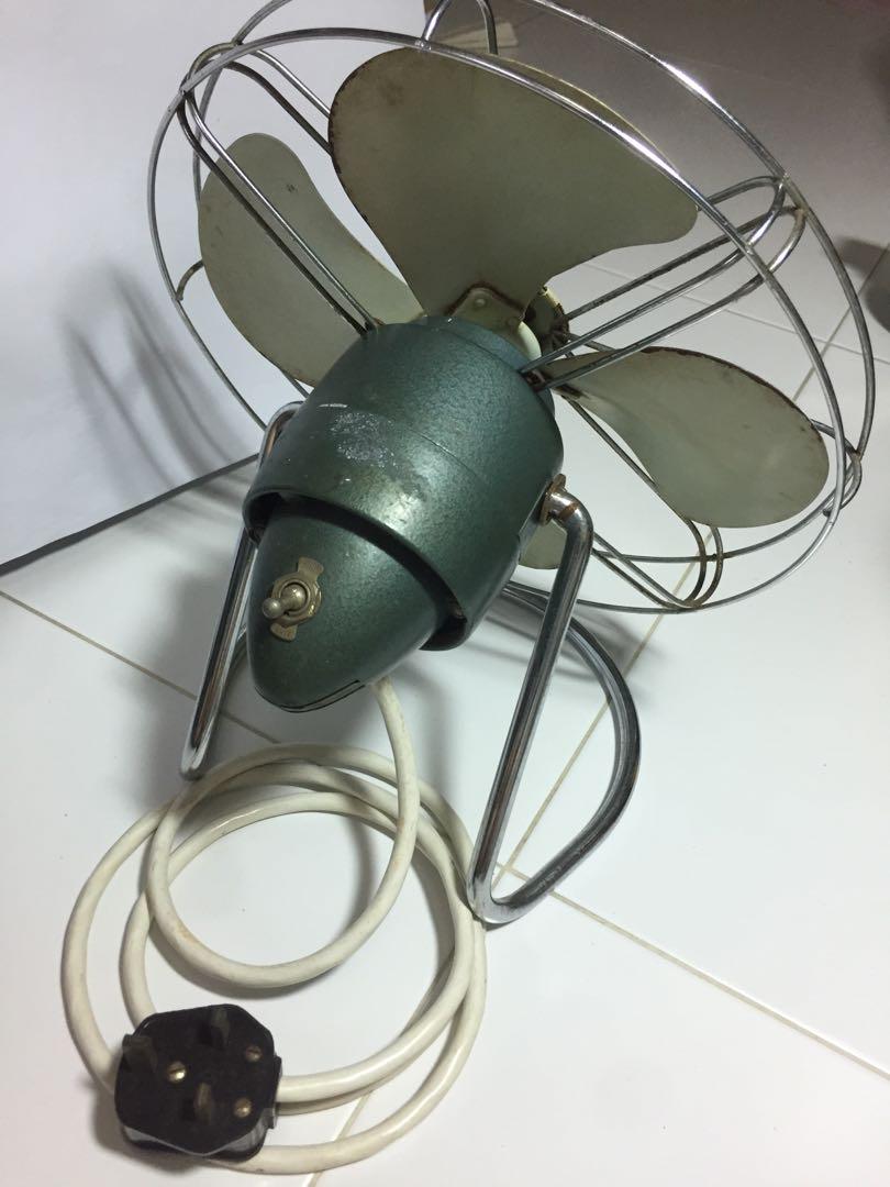 PYE Vintage Electric Fan, Hobbies & Toys, Memorabilia & Collectibles ...