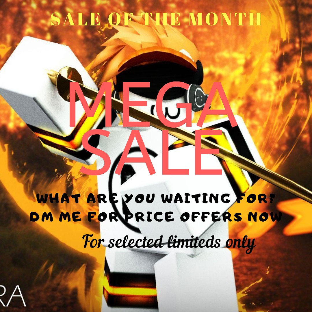 ROBLOX MEGA SALE, Video Gaming, Gaming Accessories, Game Gift Cards ...