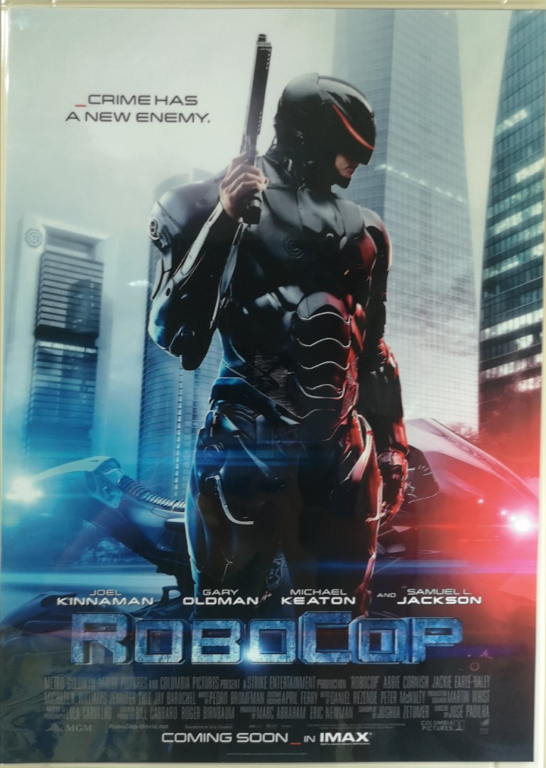 Robocop movie poster, Furniture & Home Living, Home Decor, Frames ...