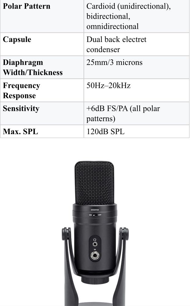 SAMSON G-Track Pro USB Microphone, Audio, Microphones on Carousell