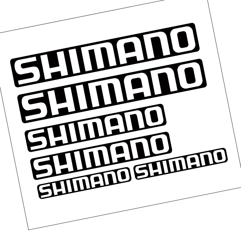 Shimano 3M high quality print stickers, Sports Equipment, Bicycles ...