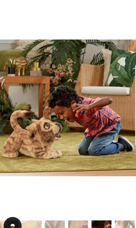 Simba Lion King Interactive Soft Toy HasbroDisney The Lion King Mighty ...