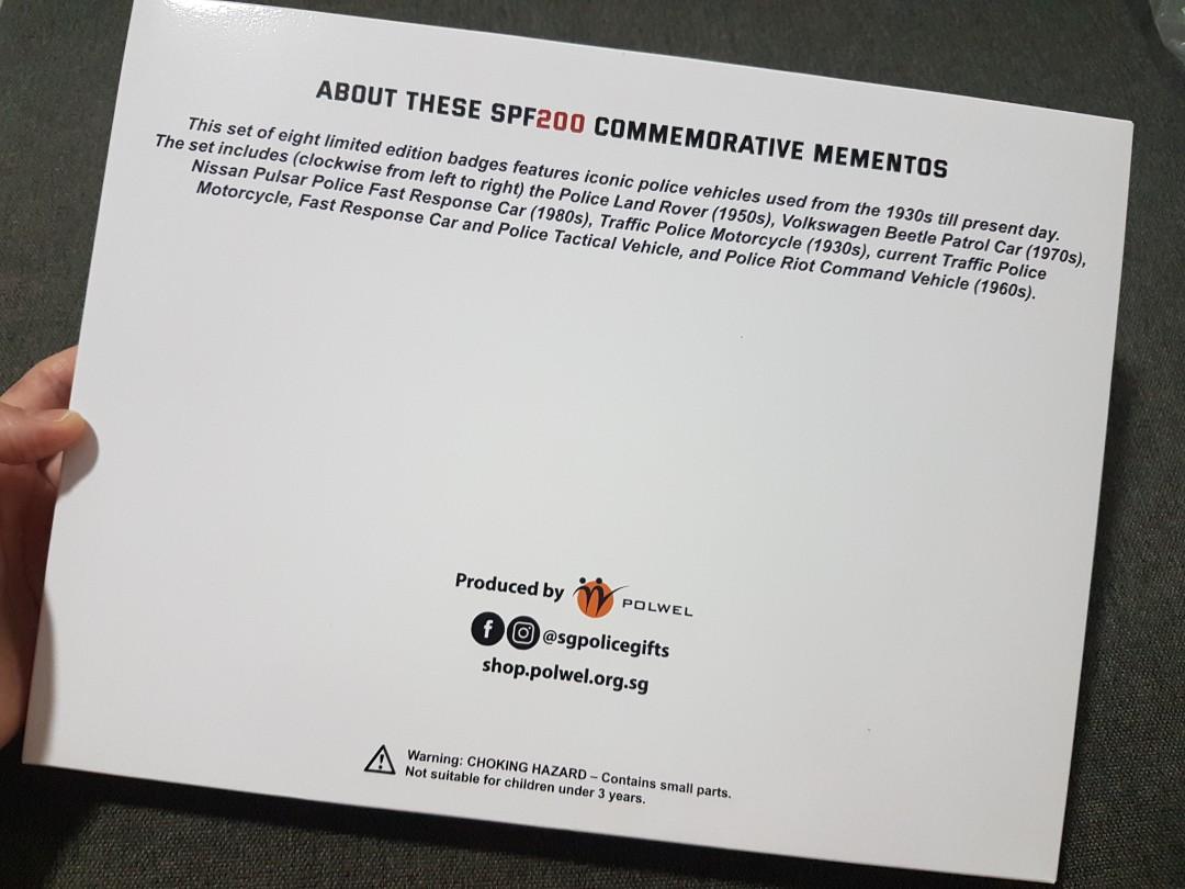 SPF 200 Commemorative Mementos Frameset/Collectibles, Hobbies & Toys ...