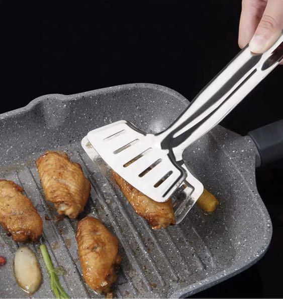 Stainless steel food frying clip, Home Appliances, Kitchenware on Carousell