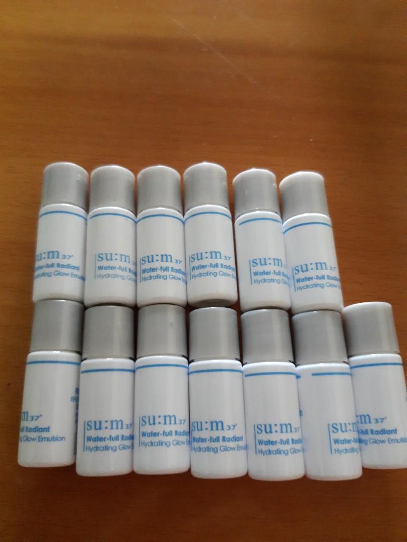 su:m 37° Emulsion x 13 and Toner x 12, 美容＆化妝品, 健康及美容 - 皮膚護理, 面部 - 面部護理 ...