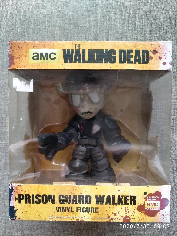 The Walking Dead - Prison Guard Walker 7 Inch Vinyl Figure, Toys ...