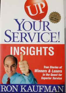 UP Your Service! Insights., Hobbies & Toys, Books & Magazines, Fiction ...