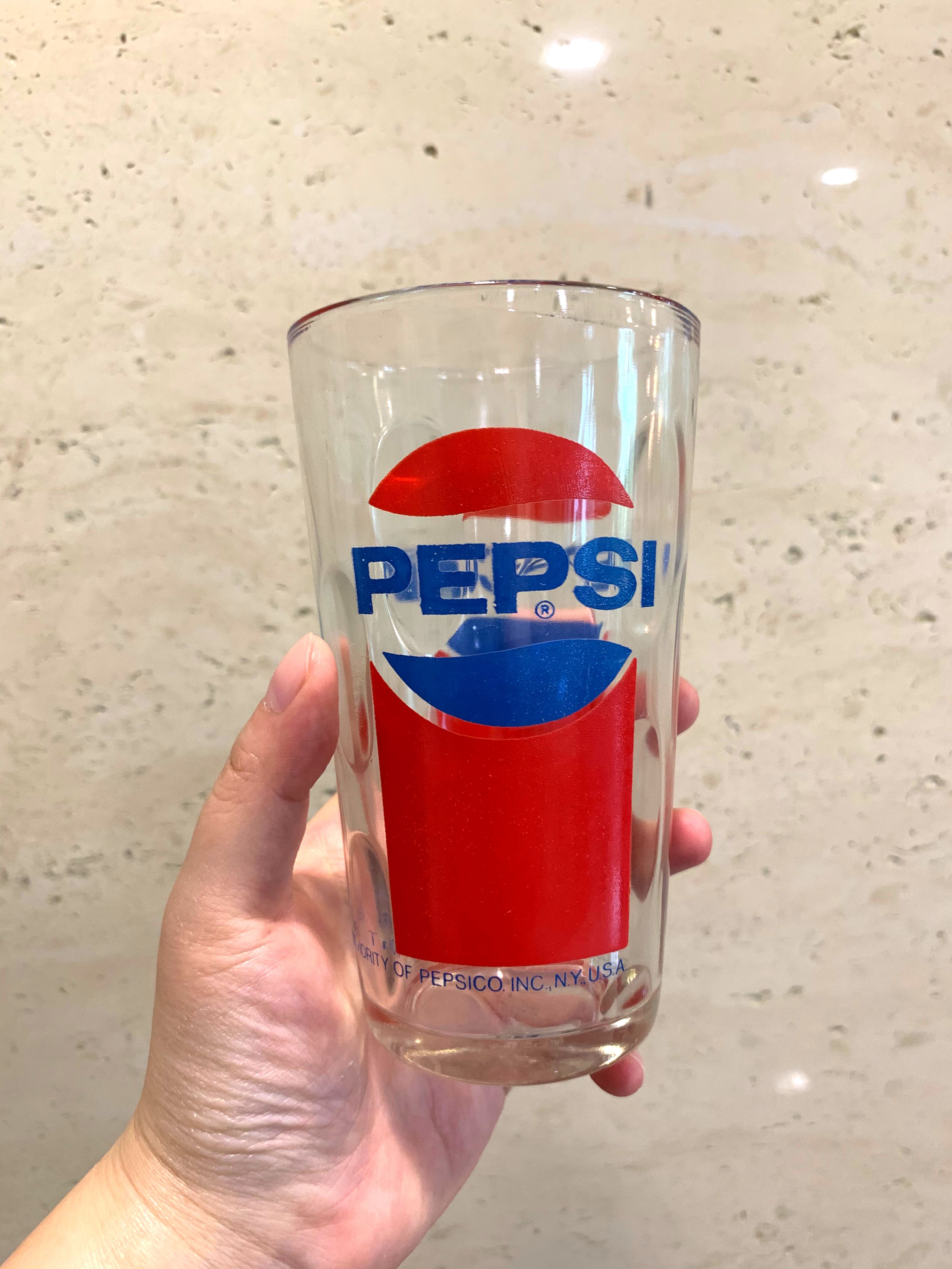 Vintage 70s Pepsi-Cola Glass!!!! Only 5 pcs!, Hobbies & Toys ...