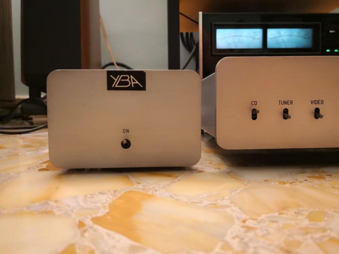 YBA 2 alpha duo mono preamplifier with external power supply, Audio ...