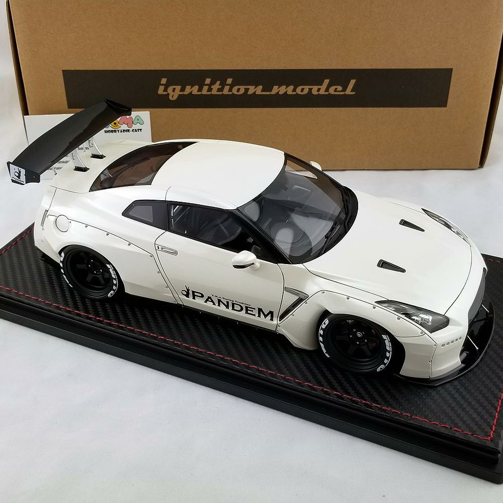 1:18 Ignition Model Pandem R35 White, Toys & Games, Bricks & Figurines ...