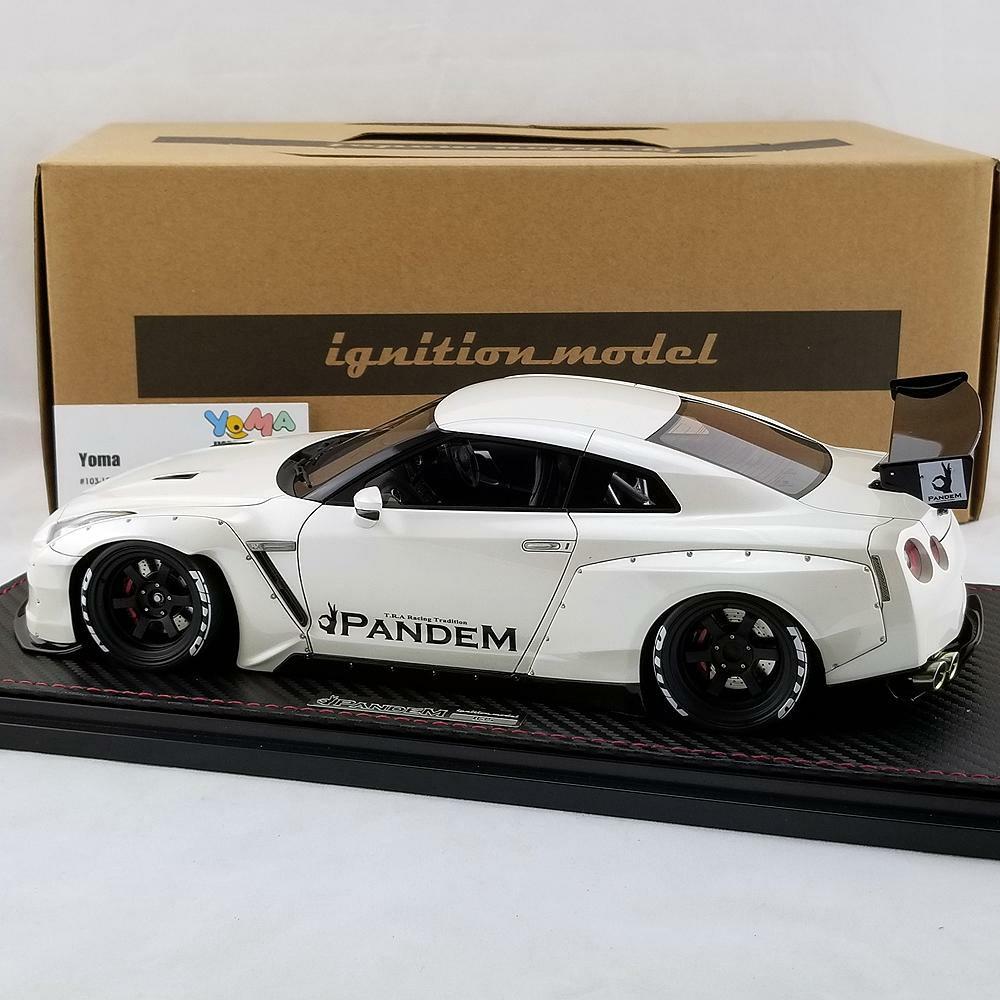 1:18 Ignition Model Pandem R35 White, Toys & Games, Bricks & Figurines ...